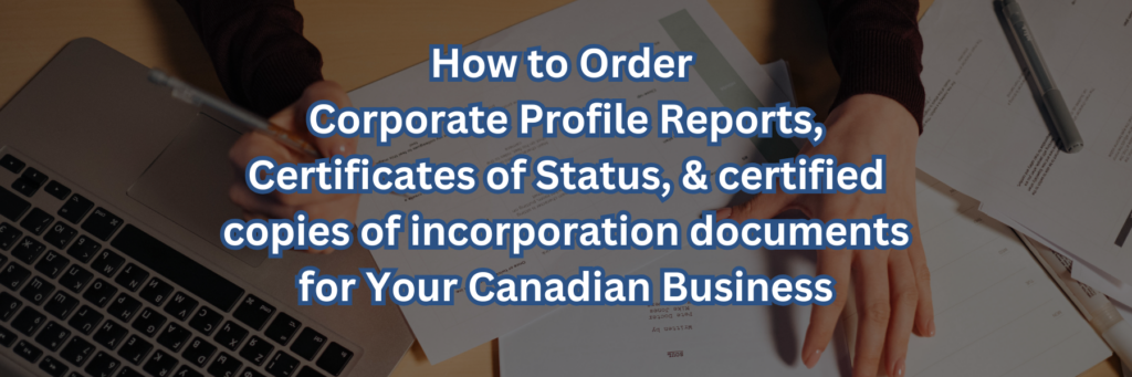 Corporate documents
